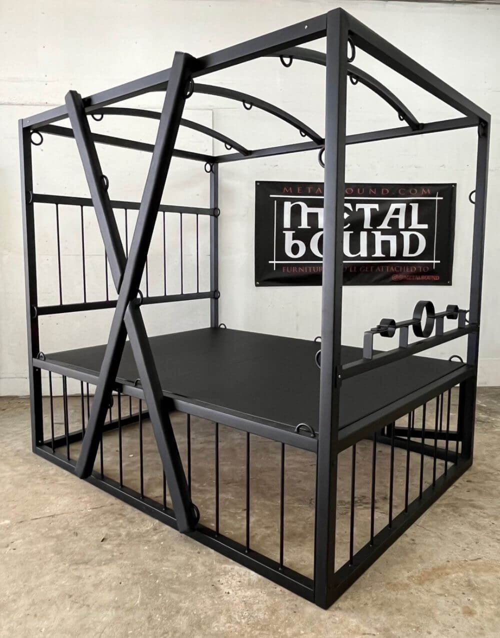 Lilith Bed: Exquisite BDSM Furniture by Metalbound